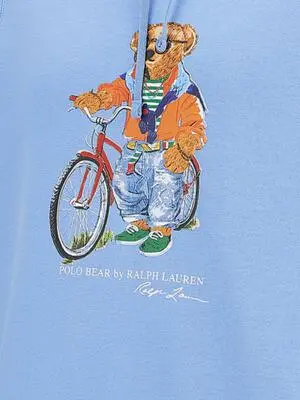 Polo Ralph Lauren Fleece Hoodie - Gnawed Blue