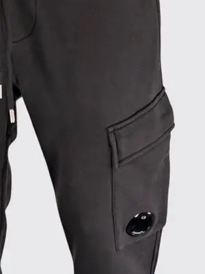 C.P. COMPANY Cotton Cargo Pants - Black