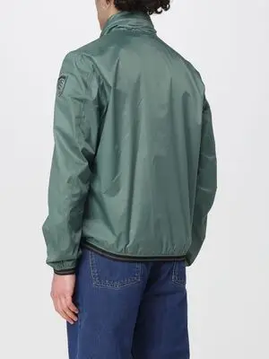BLAUER. Polyester Bomber Jacket - Green