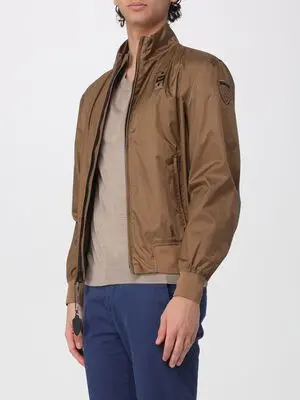 BLAUER. Polyester Bomber Jacket - Hazel