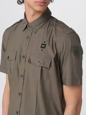 BLAUER. Shirt - Green