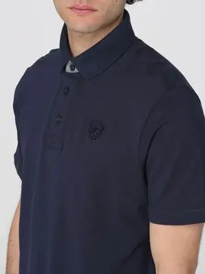 BLAUER. Polo Shirt - Blue
