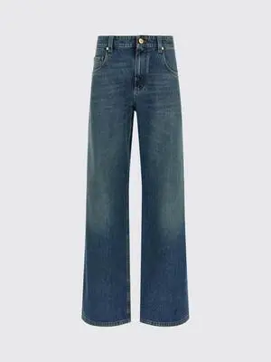 Brunello Cucinelli Cotton Denim Straight Leg Jeans - Blue