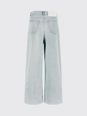 MAISON MARGIELA Drawstring Stretch Denim Straight Jeans - Blue