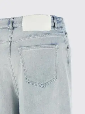 MAISON MARGIELA Drawstring Stretch Denim Straight Jeans - Blue