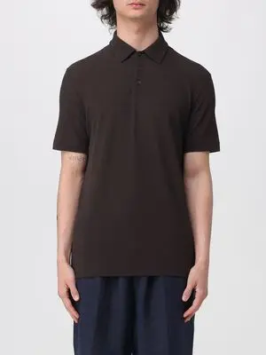 ZANONE Polo Shirt - Brown