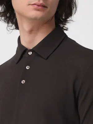 ZANONE Polo Shirt - Brown