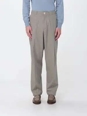 Brunello Cucinelli Brunello Cucinelli Tailored Cotton Trousers Kaki