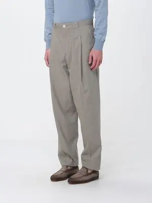 Brunello Cucinelli Tailored Cotton Trousers - Kaki