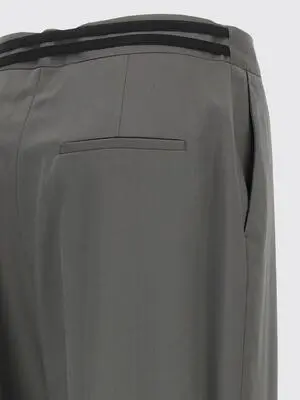 ARMARIUM Virgin Wool Wide Leg Trousers