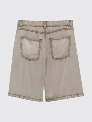 DIESEL® Washed Effect 5-pocket Denim Shorts - Natural