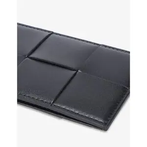 Bottega Veneta Intreccio Urban Leather Card Holder