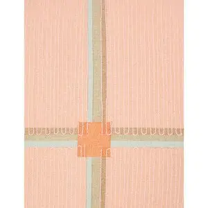 THE CONRAN SHOP Cuba Checked Cotton Cushion - Pink