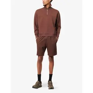 NOW YOU LIVE Rutland High-neck Sweatshirt - Clay