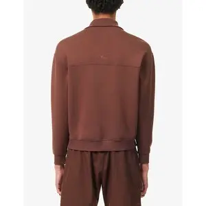 NOW YOU LIVE Rutland High-neck Sweatshirt - Clay