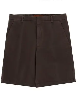 Zegna Cotton Shorts - Brown