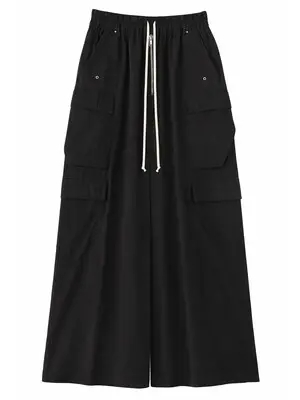 Rick Owens Jumbo Belas Cargo Pantalone - Black