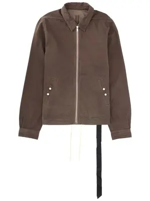 Rick Owens Zip-front Jacket - Brown