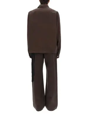 Rick Owens Zip-front Jacket - Brown