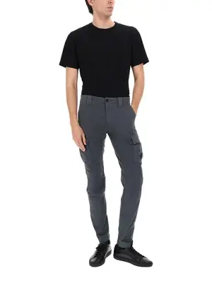 C.P. COMPANY Cargo Pantalone With Logo Patch