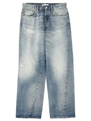 SUNFLOWER Wide Twist Jeans - Denim