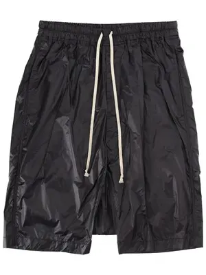 Rick Owens Drawstring Pods Shorts - Black