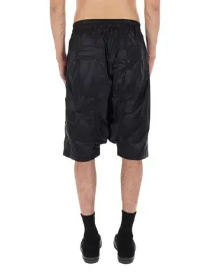 Rick Owens Drawstring Pods Shorts - Black