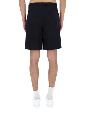 Zegna Cotton Shorts - Blue
