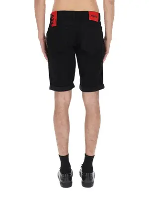 Hugo Logo Patch Shorts