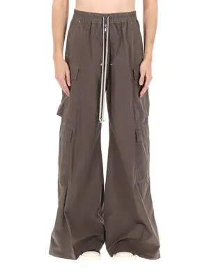 Rick Owens Cargo Pantalone Jumbo Belas - Brown