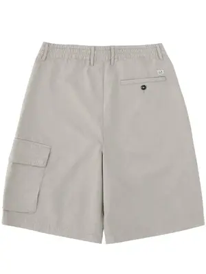 C.P. COMPANY Cargo Shorts With Logo Patch