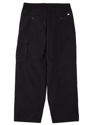 C.P. COMPANY C. P. Company Cargo Pantalone With Logo Patch - Black