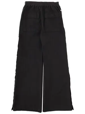 Rick Owens Pantalone Wide Pusher - Black