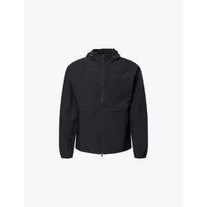 NOW YOU LIVE Overton Hooded Shell Jacket - Black
