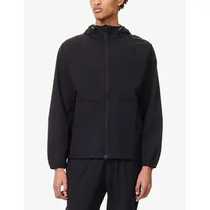 NOW YOU LIVE Overton Hooded Shell Jacket - Black