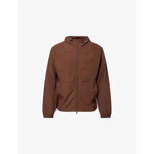 NOW YOU LIVE Overton Hooded Shell Jacket - Saddle