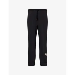 NOW YOU LIVE Magna Cotton-blend Jogging Bottoms - Black