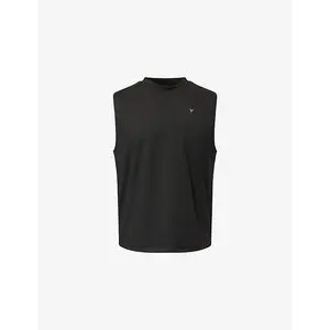 NOW YOU LIVE Gym Crewneck Stretch-woven Tank Top