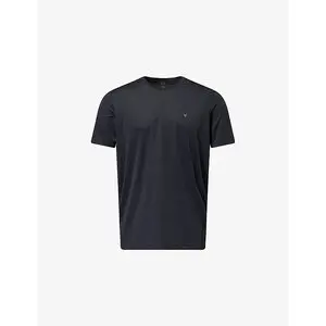 NOW YOU LIVE Shearsby Crewneck Stretch-woven T-shirt