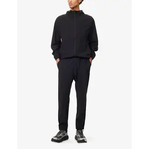 NOW YOU LIVE Saxby Slim Tapered-leg Shell Trousers