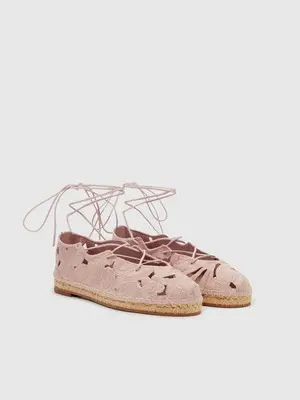 REFORMATION Adeline Espadrille - Pink