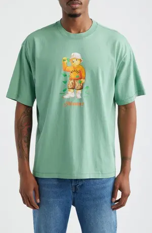 MARKET Making It Rain Bear Graphic Cotton T-shirt