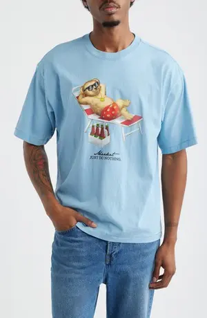 MARKET Smile Bear Cotton T-shirt