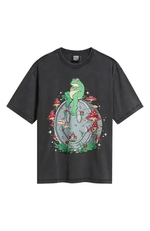 MARKET Smiley On The Slab Graphic Cotton T-shirt