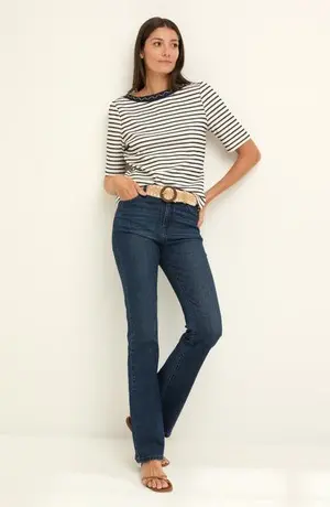 NIC+ZOE Embroidered Knit Top