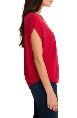 NIC+ZOE Cocoon Sweater - True Red