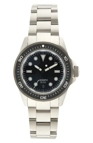 UNIMATIC Modello Uno U1s-pd6-b Prodiver Automatic Bracelet Watch - Black