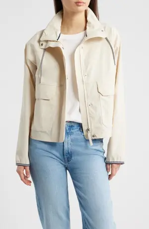 Helly Hansen Positano Water Repellent Lightweight Jacket - Cream