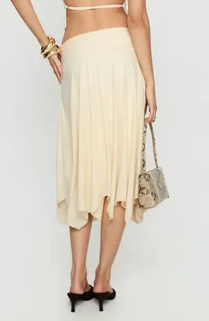 Princess Polly Asymmetric Midi Skirt
