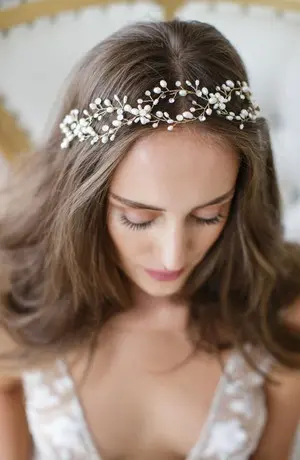 Brides & Hairpins Arabella Jeweled Halo & Sash
